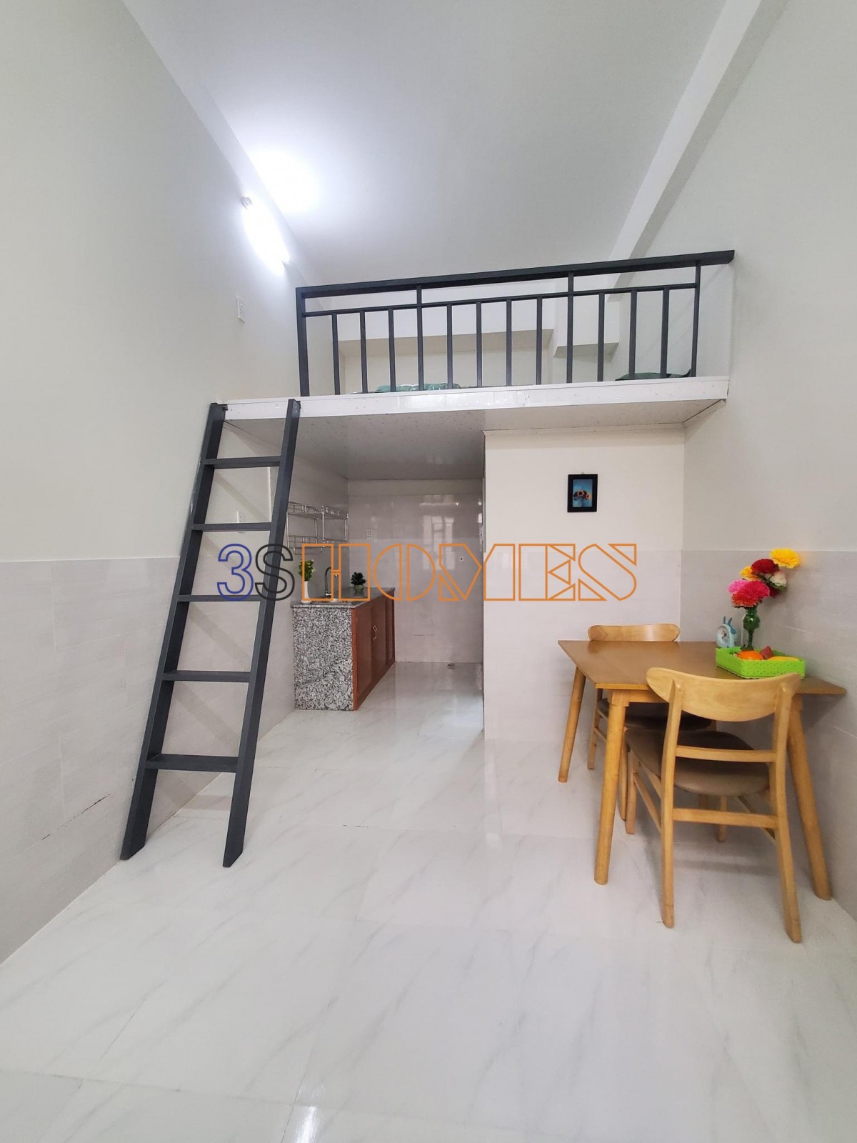 PHÒNG GÁC CAO GIÁ RẺ - Ở LIỀN GẦN THỐNG NHẤT GÒ VẤP - 3SHOMES